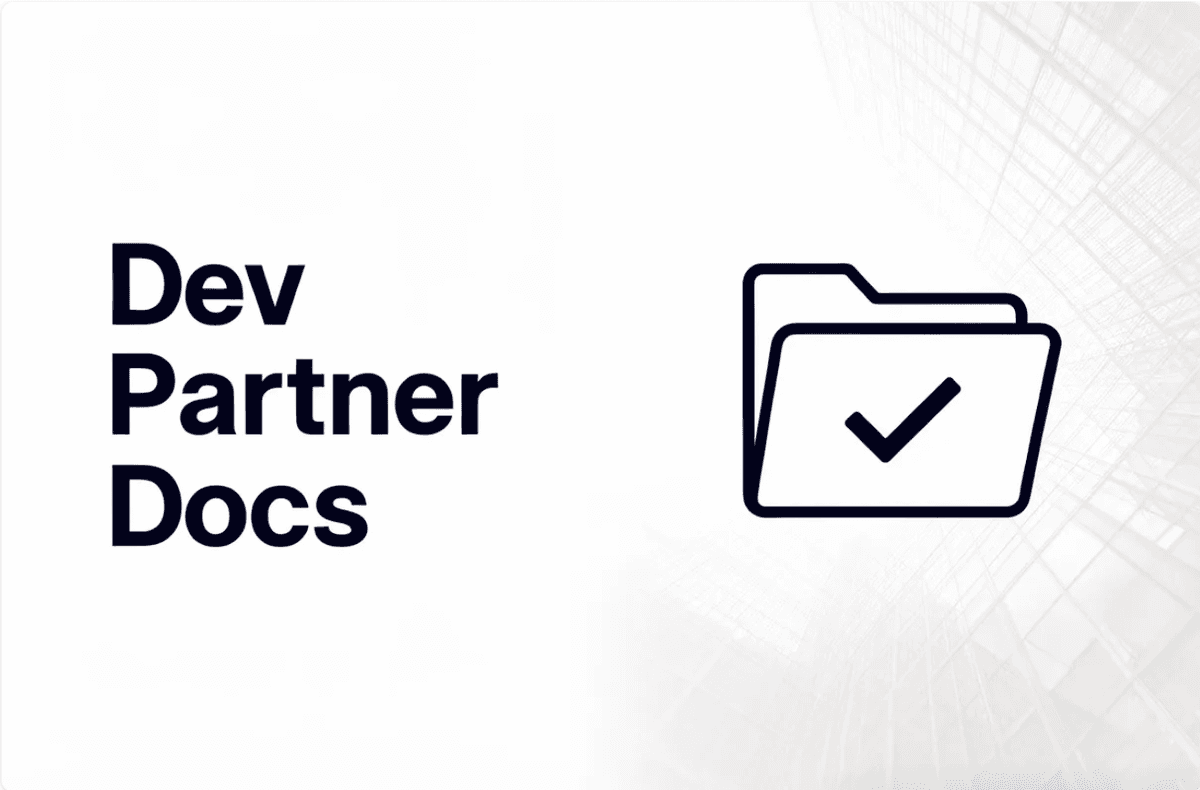 Documentation to Expect from a Dev Partner | Comet Studio | Comet Studio